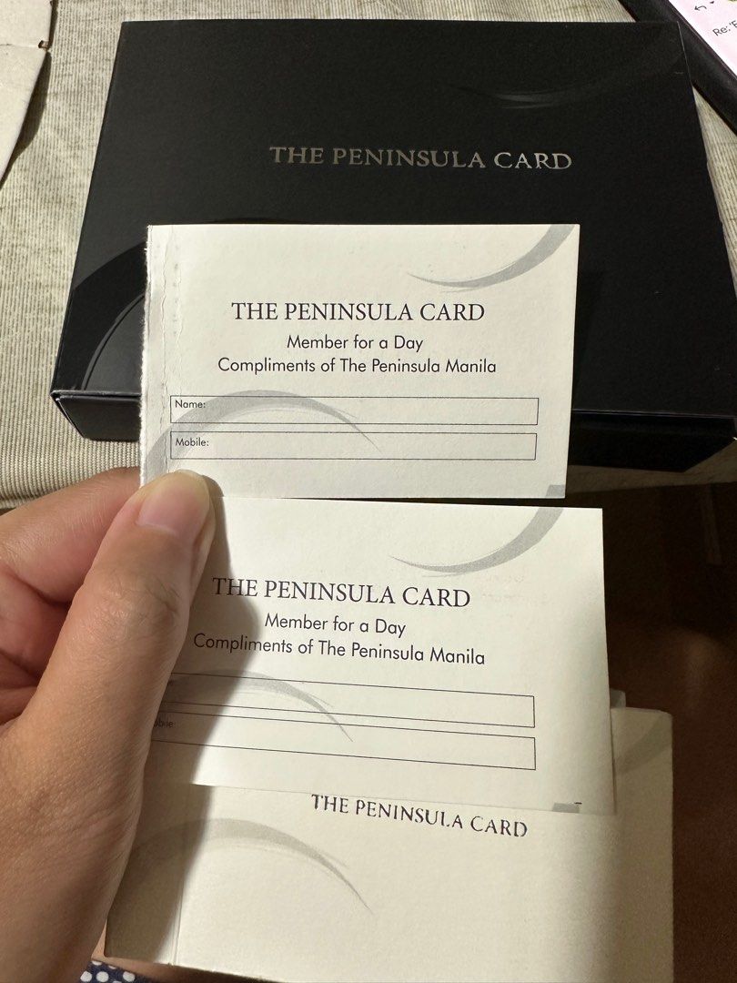 The manila peninsula makati member for a day voucher at the peninsula ...