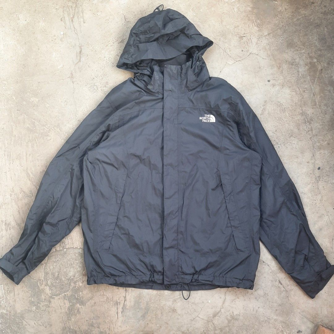 The North Face (TNF) Waterproof Gropcore Jacket Series Hyvent - Black ...