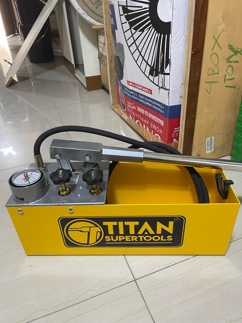 Titan Hydro Test Pump, Commercial & Industrial, Industrial Equipment on ...