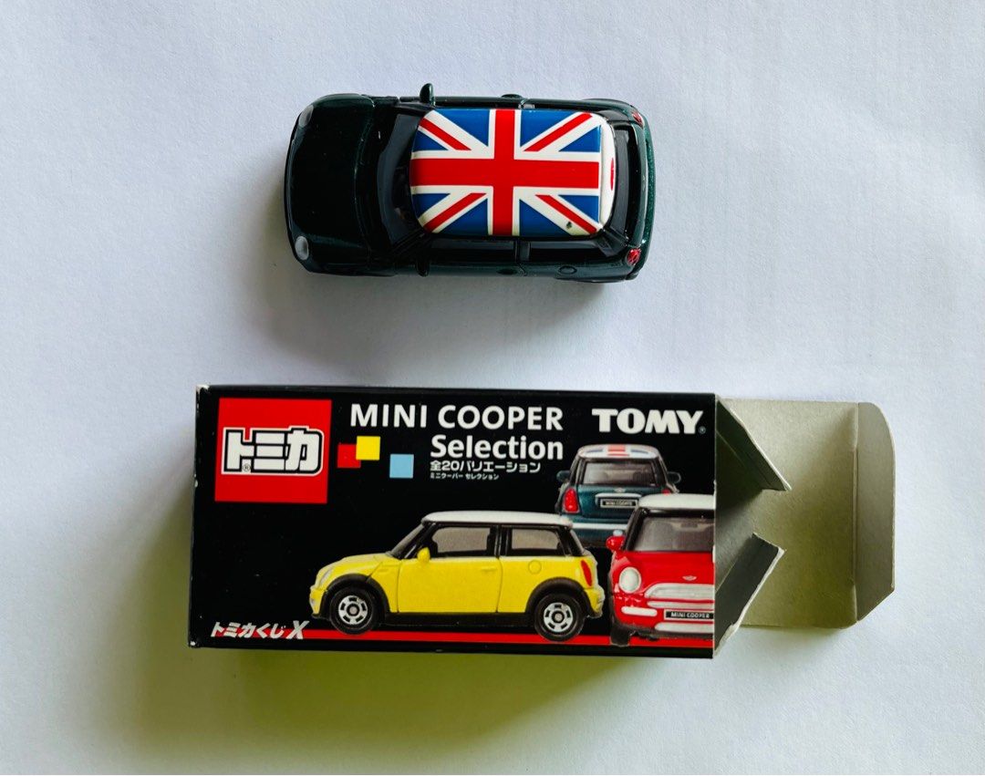 Tomy Tomica Mini Cooper 抽獎車 英國🇬🇧, 興趣及遊戲, 玩具 & 遊戲類 - Carousell