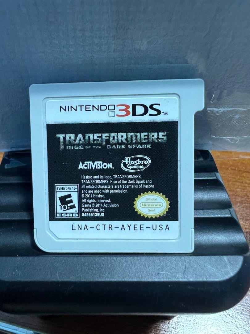 Transformers: Rise of the Dark Spark 3DS/2DS Game, Video Gaming, Gaming ...