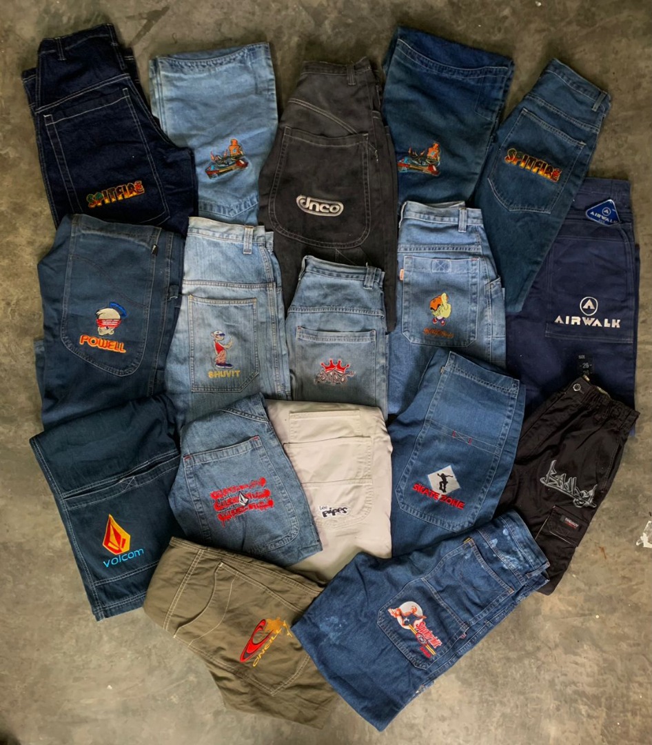 VINTAGE JNCO / LEE PIPES / SILVERTAB / SHUVIT / SPYDERSPLIT / SPITFIRE ...