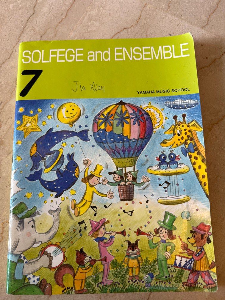 Yamaha solfege and ensemble 7, repertoire book1, Hobbies & Toys, Books ...