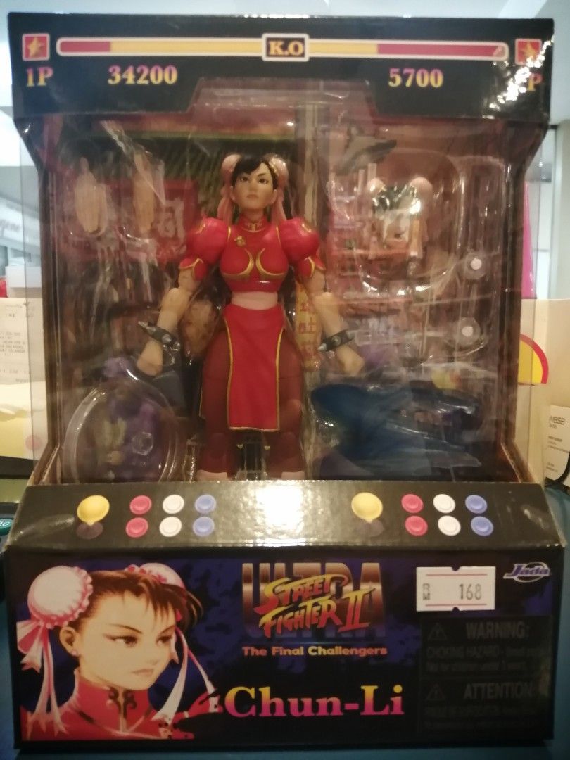 1/12 Scale Chun Li Action Figure Red Custome ver. (Ultra Street Fighter ...