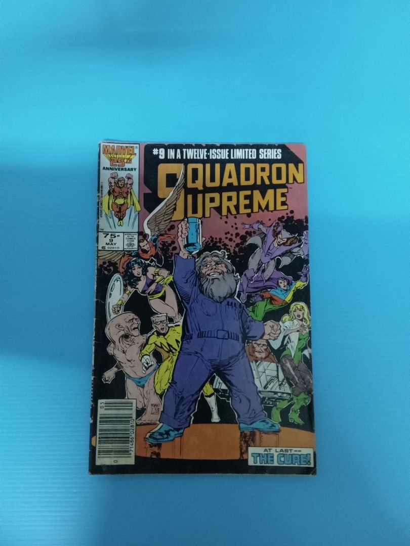 1st app Redstone ! Squadron Supreme #9 ( Paul Ryan - Cover Art ) Marvel ...