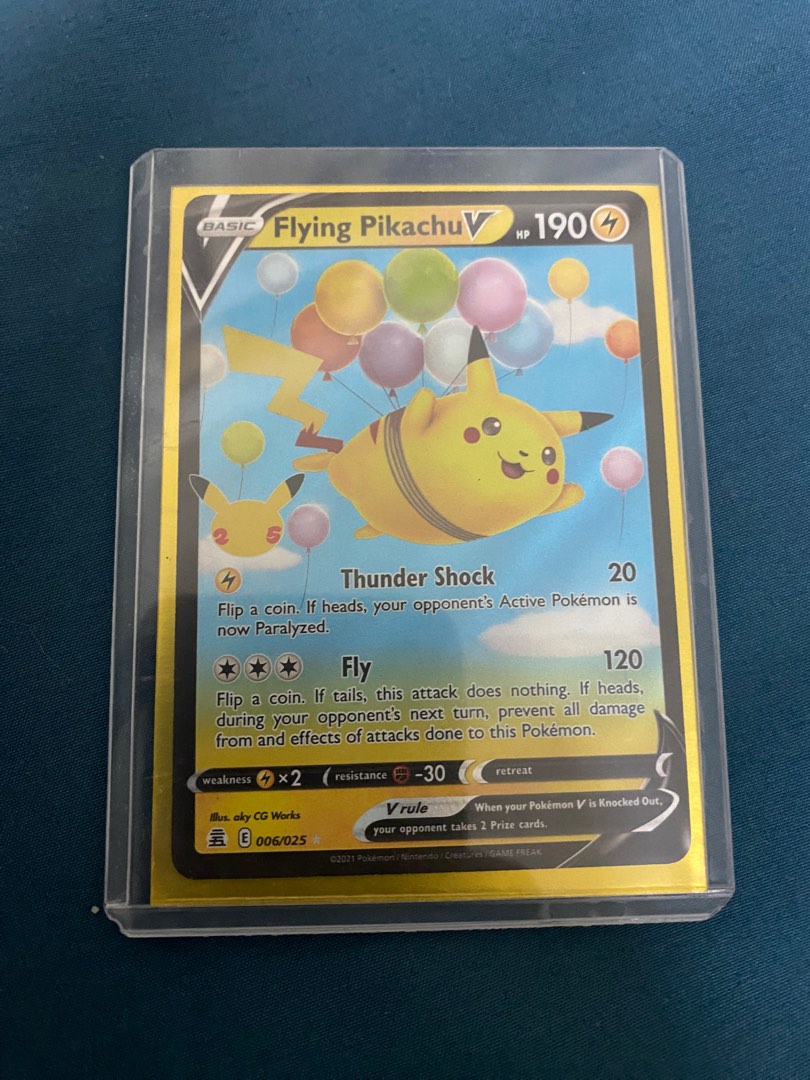 2021 Pokemon Celebrations 006/025 Flying Pikachu V PSA 10 GEM MT, Hobbies & Toys, Toys & Games ...