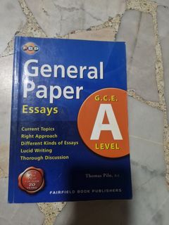 a level general paper model essays, Hobbies & Toys, Books & Magazines ...