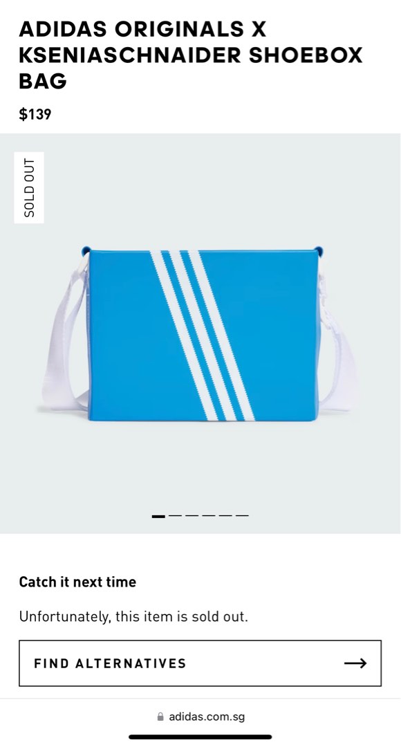 Adidas Shoebox Bag, Women's Fashion, Bags & Wallets, Cross-body Bags on ...