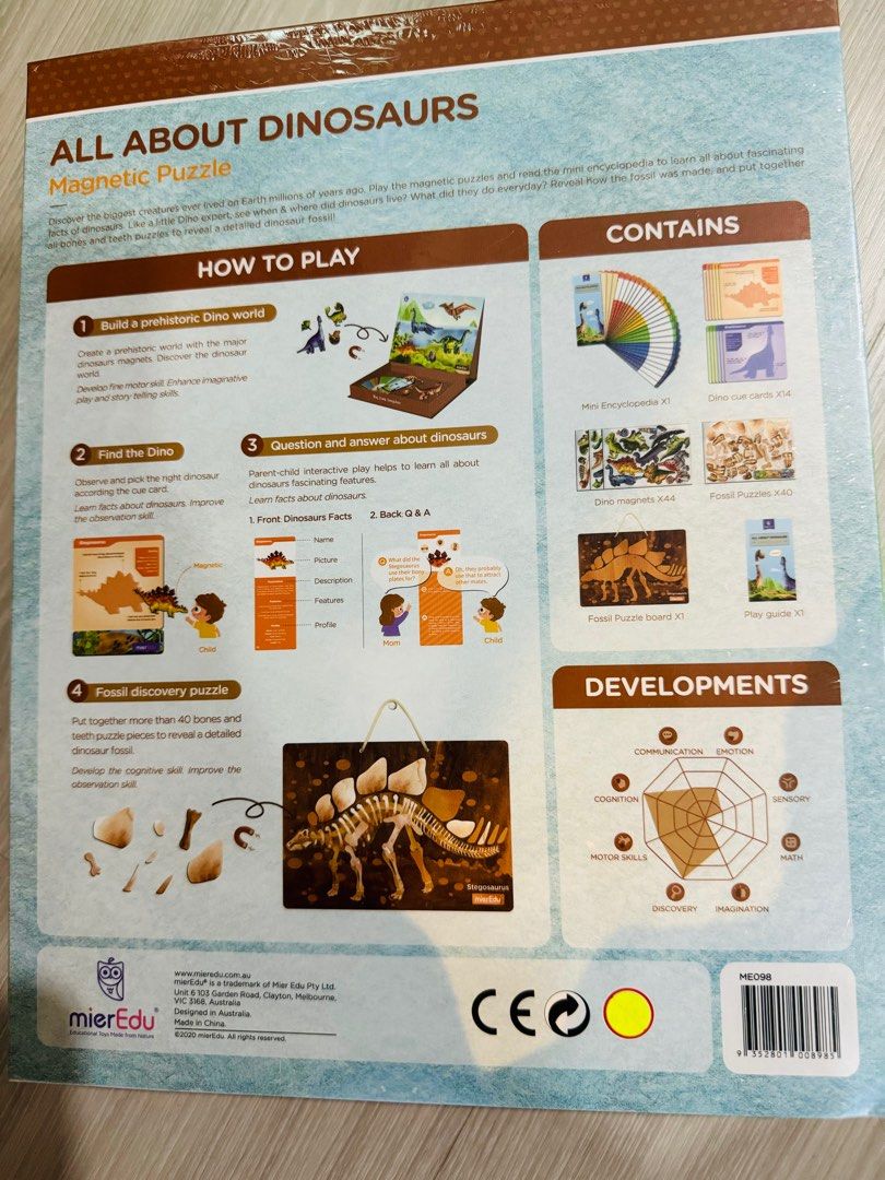 All About Dinosaurs, Hobbies & Toys, Toys & Games on Carousell