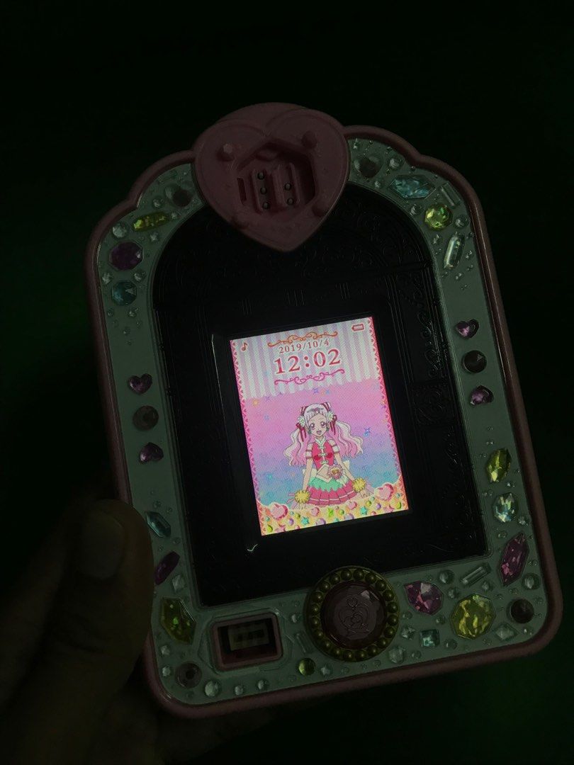 BANDAI Hugtto Hug PreCure Toy Mirai Pad Memorial Cure Clock Game ...