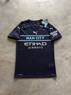 Manchester City 125th Anniversary Home Kit, Men's Fashion, Activewear on Carousell