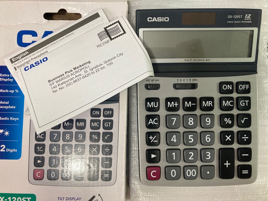 Casio DX-120ST, Computers & Tech, Office & Business Technology on Carousell