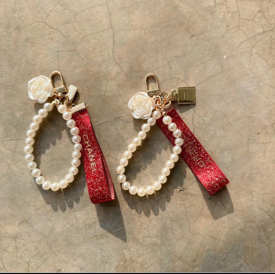 Chanel keychain, Luxury, Accessories on Carousell