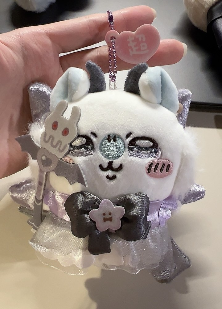Chiikawa magic momonga second version keychain, Hobbies & Toys, Toys ...