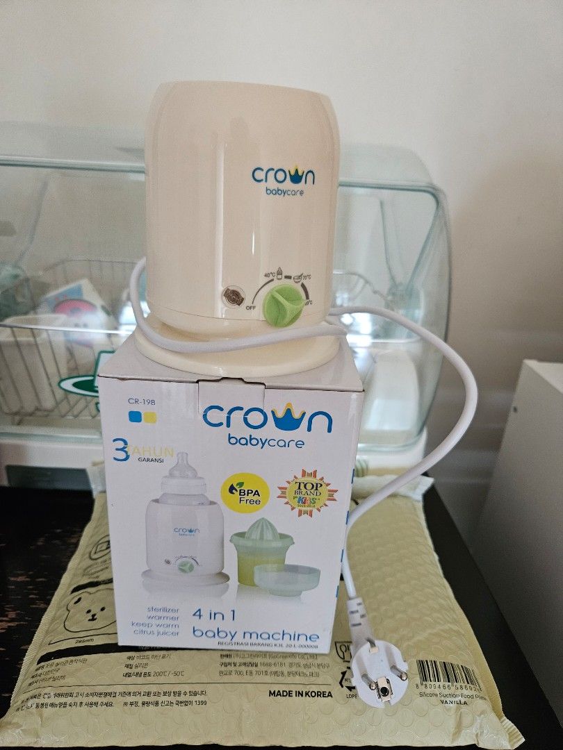 Crown pemanas susu, Bayi & Anak, Perawatan & Makanan Anak di Carousell