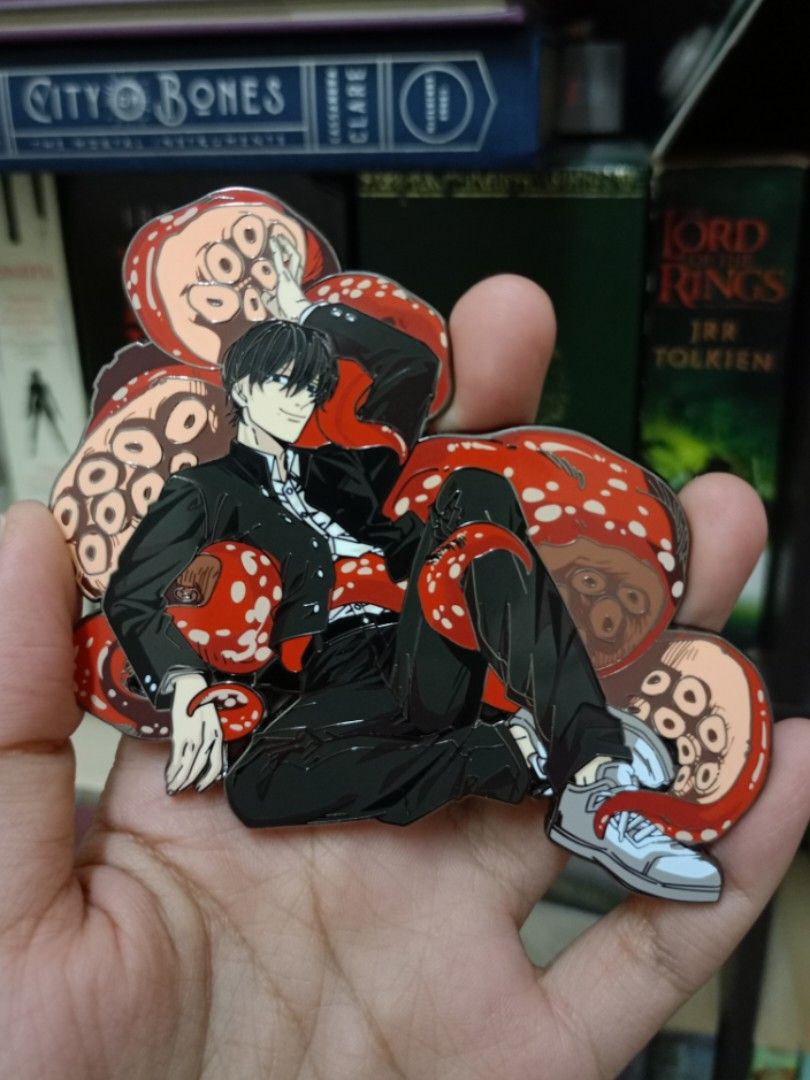 CSM anime Hirofumi Yoshida w octopus devil enamel pin chainsaw man ...