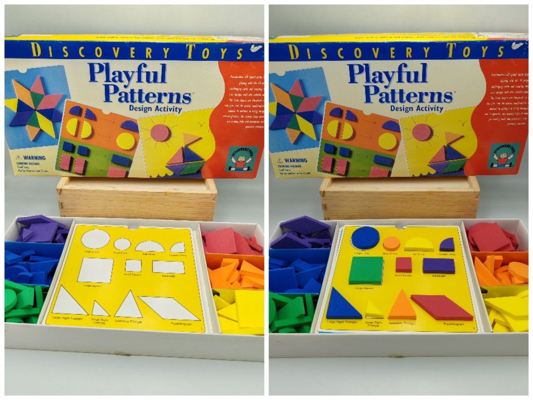 Discovery Toys Playful Patterns Design Activity (C08), Hobbies & Toys ...