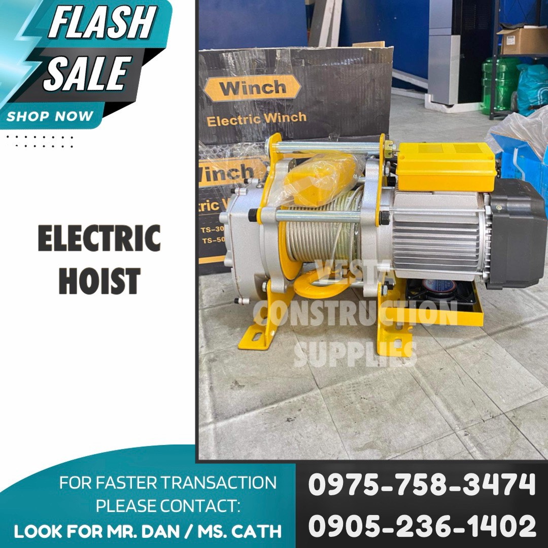 Electric Hoist, Commercial & Industrial, Construction & Building ...