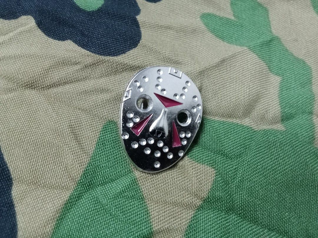Friday the 13th Jason Voorhees pin, Men's Fashion, Watches ...