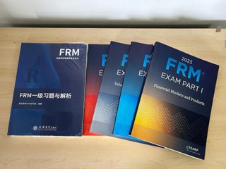 2023 FRM Exam Part 2 Schweser textbooks (Full set), incl QuickSheet ...