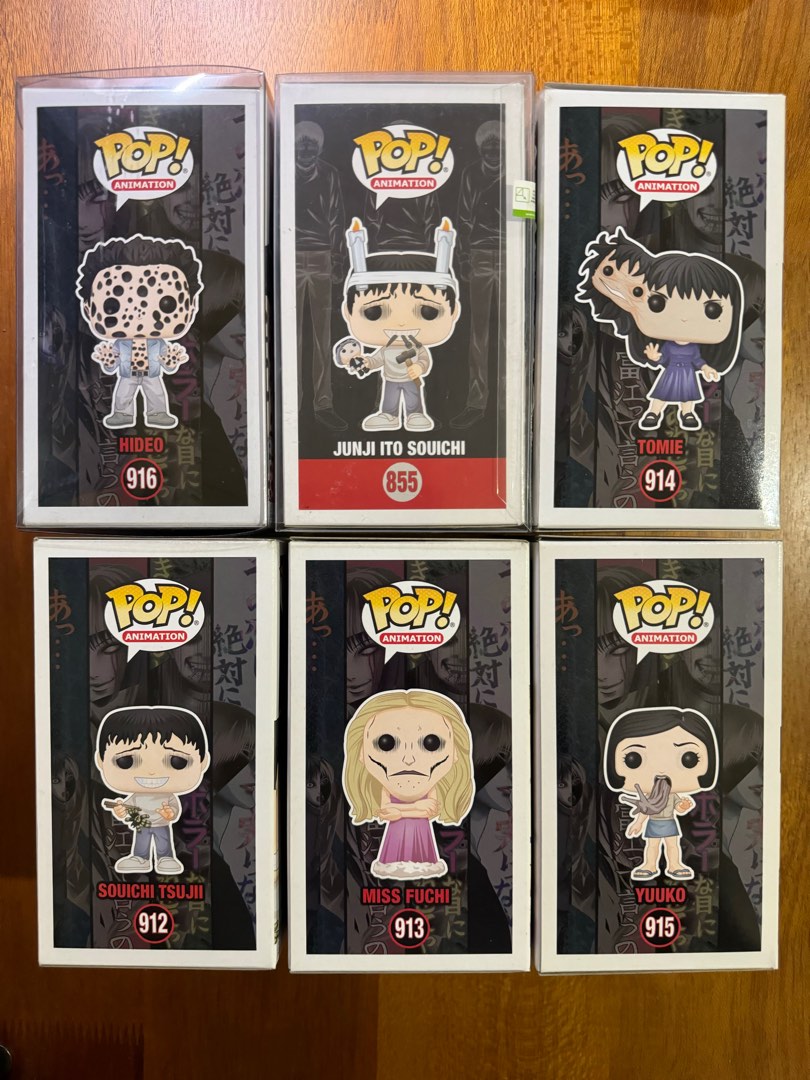 Funko Pop Complete Junji Ito Collection, Hobbies & Toys, Toys & Games ...