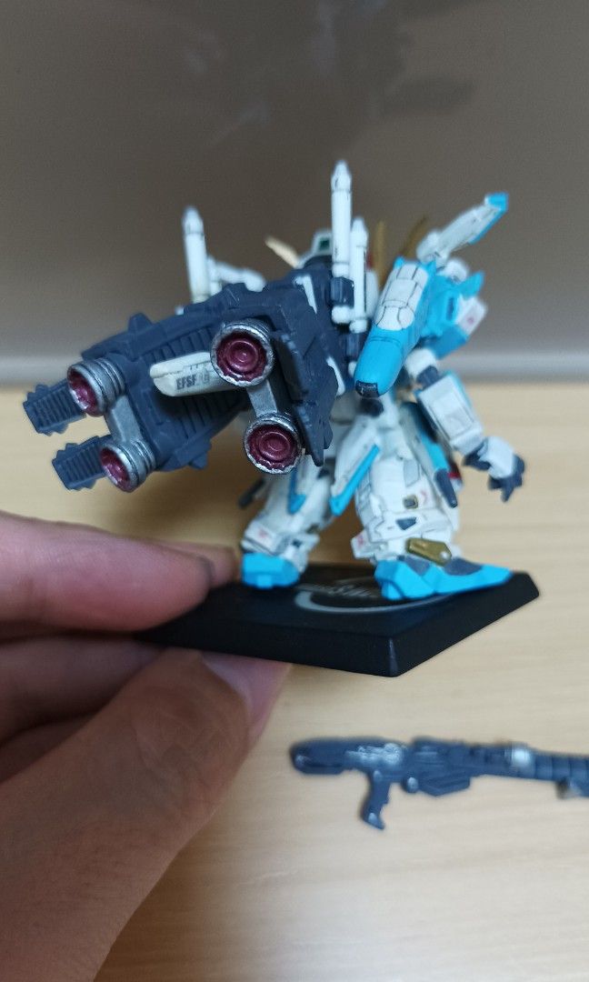 FW Gundam Converge Collection EX03 Plan303E Deep Striker 深襲 上色重塗加水貼 宇宙迷彩配色 Alice MSA-0011 S 高達 1 ...