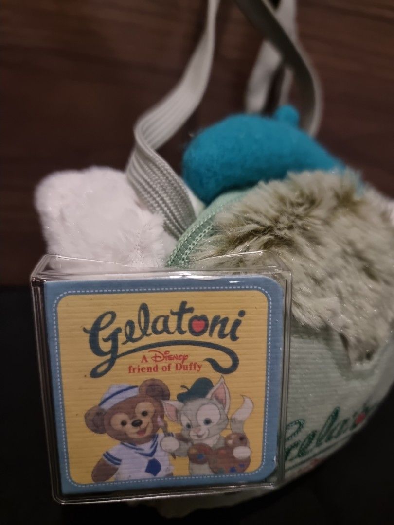 Gelatoni Cat Friends of Duffy Bear Disney Resort Original Sling Bag ...