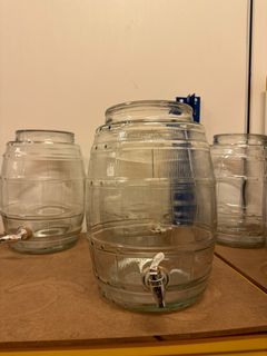 Ikea Balang Glass Jar with Lid 4 Pieces, Furniture & Home Living ...