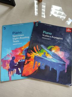 ABRSM Grade 1 Piano Scales & Aroeggios from 2021, Hobbies & Toys, Music ...