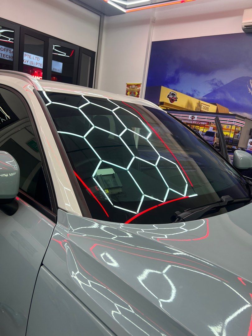 Hiace sunshade , Headlight ppf, tail light ppf , car tinting tinted ...