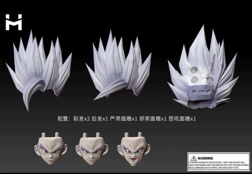 HM Toys SHF Dragonball Super Beast Gohan Headsculpt Kit, Hobbies & Toys ...