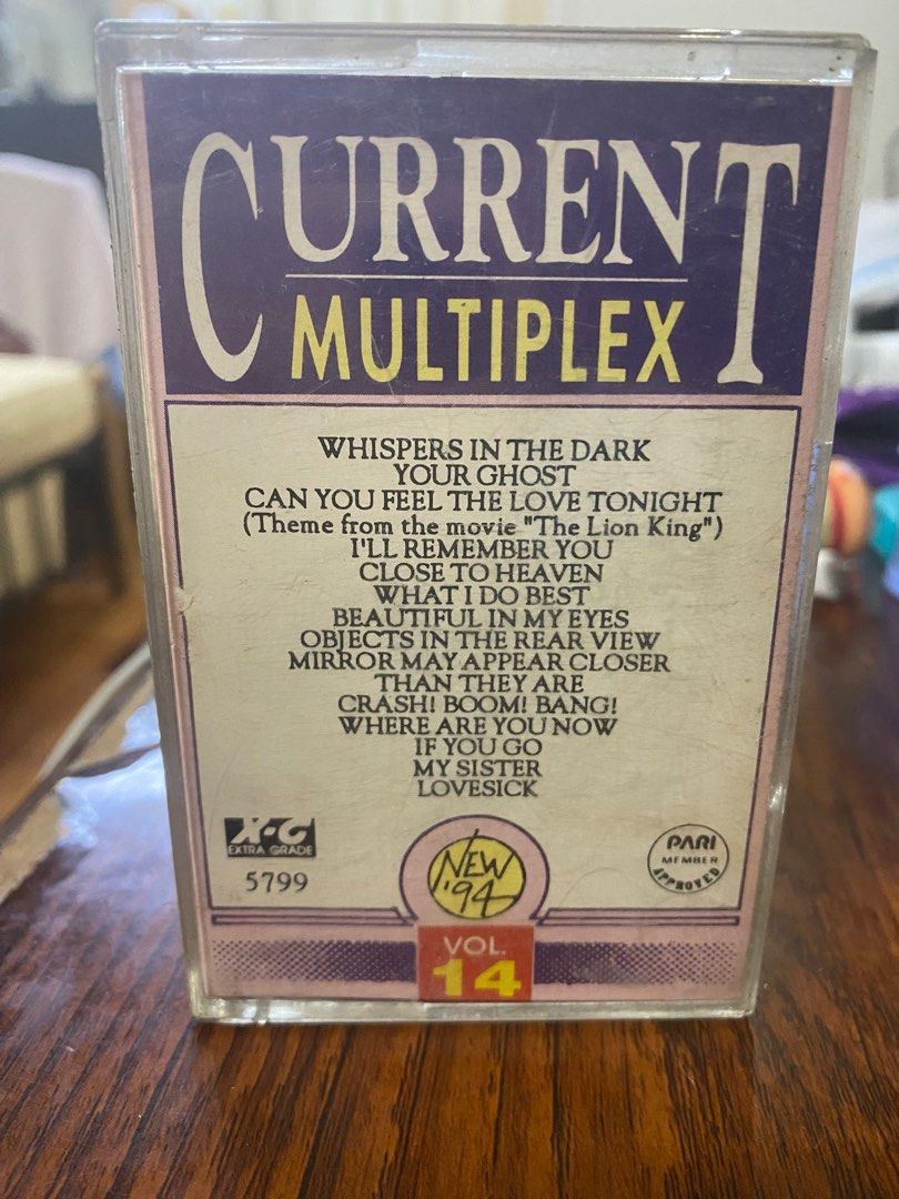Hot Hits CURRENT MULTIPLEX VOL. 14 - Philippines Original Music Album ...