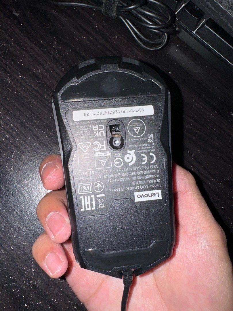 Lenovo LOQ M100 RGB Mouse, Computers & Tech, Parts & Accessories, Mouse ...