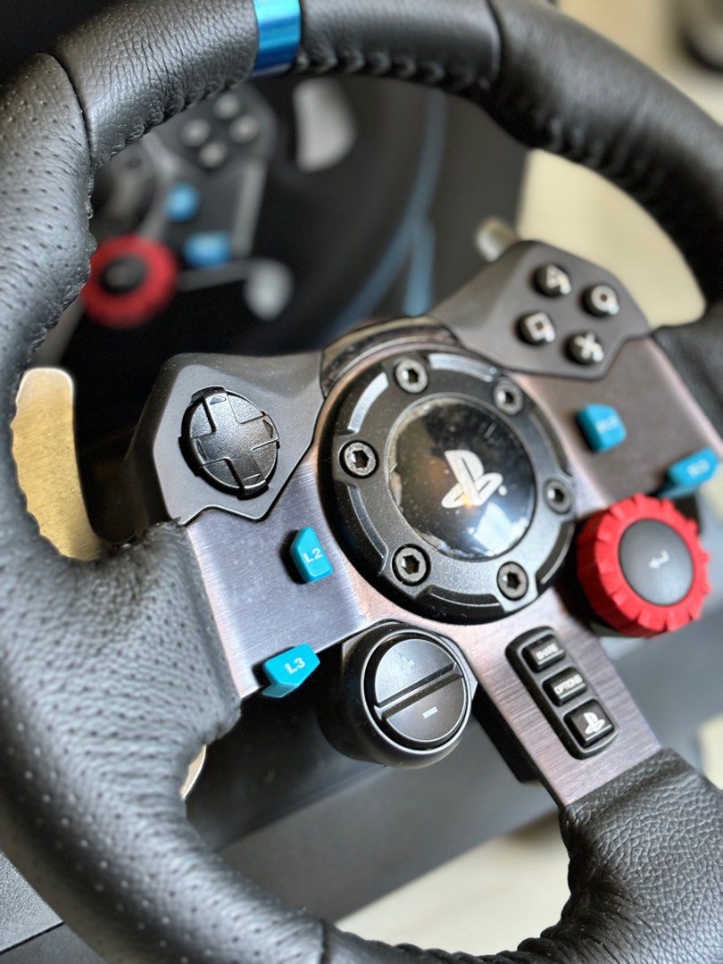 Logitech G29 Driving Force (One Set), Video Gaming, Gaming Accessories ...