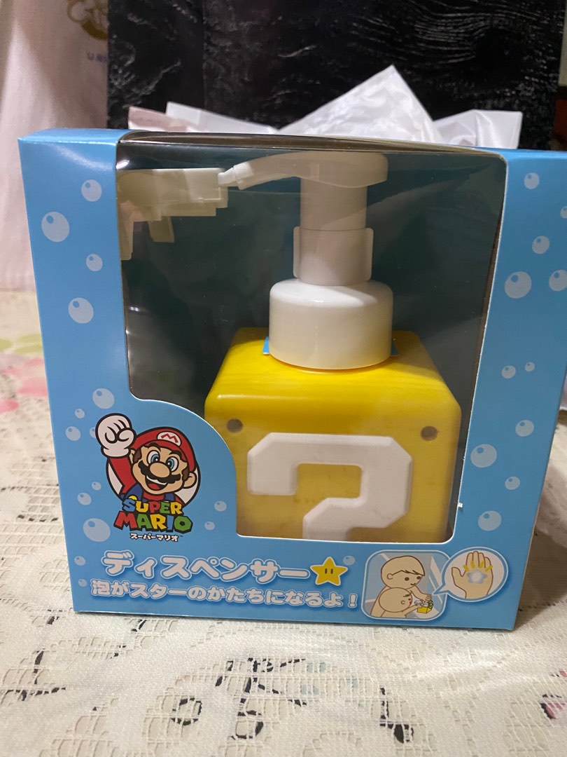 Mario Brothers super star soap dispenser, Hobbies & Toys, Toys & Games ...