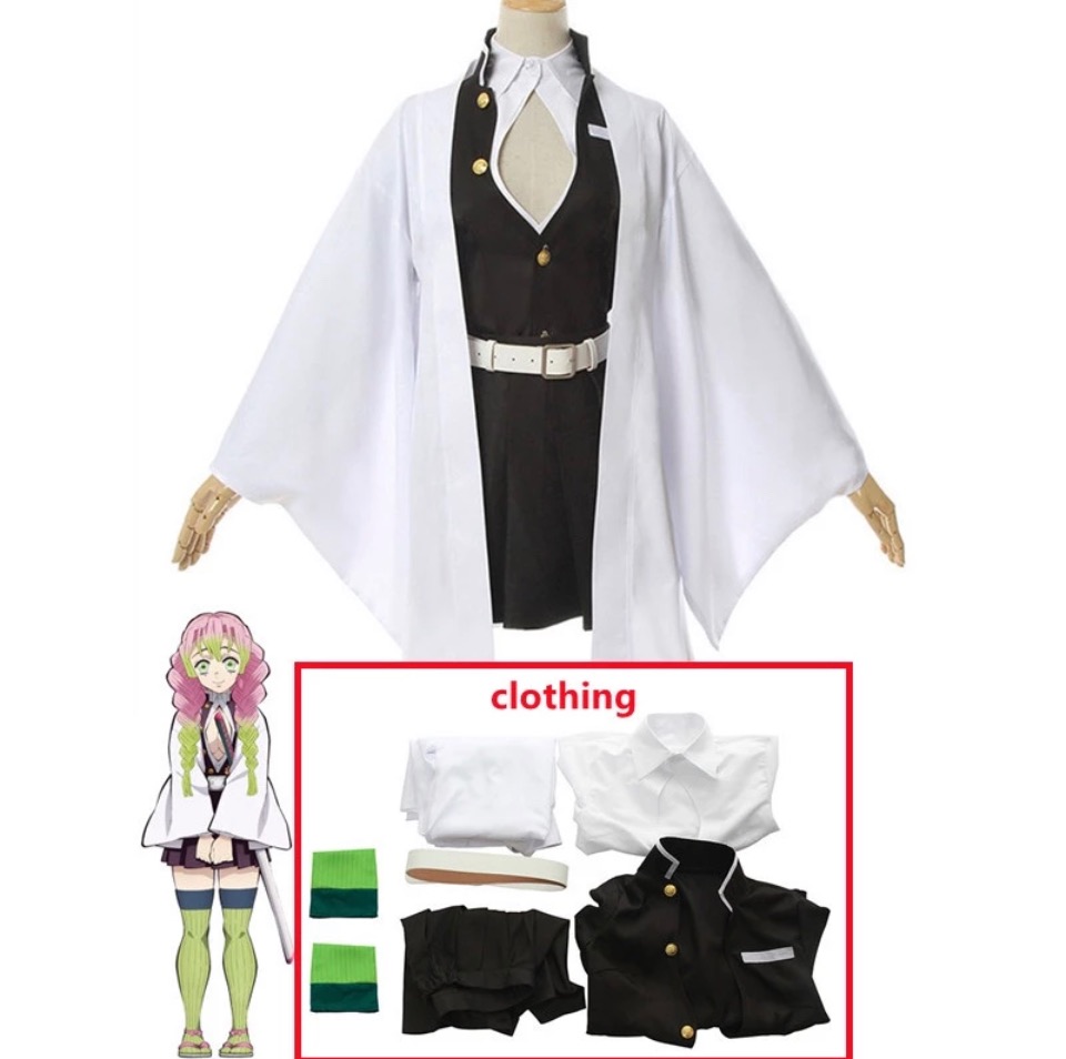 Mitsuri Cosplay Demon Slayer (RM50 without wig) (RM80 with Wig), Women ...