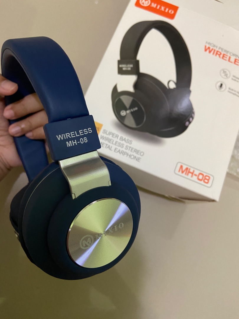 Mixio Headphones with built in mic MH-08, Musik & Media, Aksesoris di ...