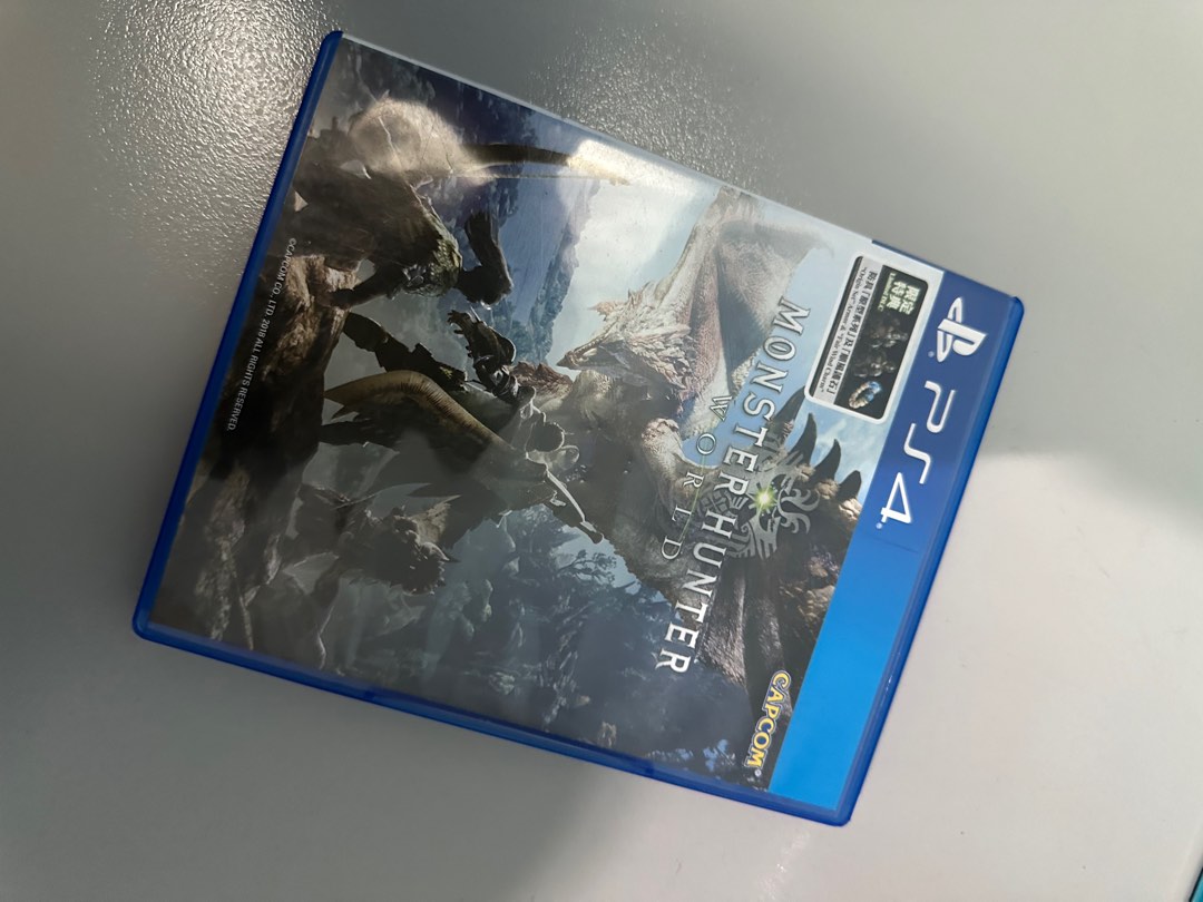 Monster Hunter World PS4 Official Game, Video Game, Game di Carousell
