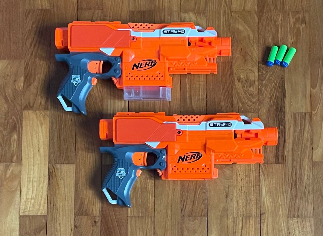 Nerf Stryfe Modified, Hobbies & Toys, Toys & Games on Carousell