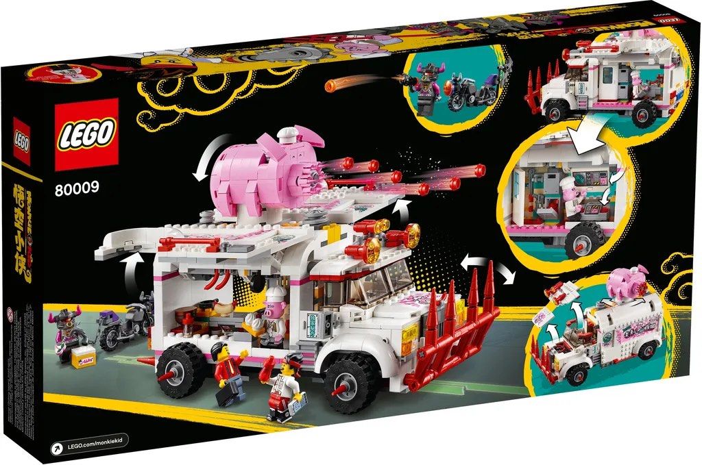 New!!! Lego 80009 Monkie Kid Piggy's Food Truck, Hobbies & Toys, Toys ...