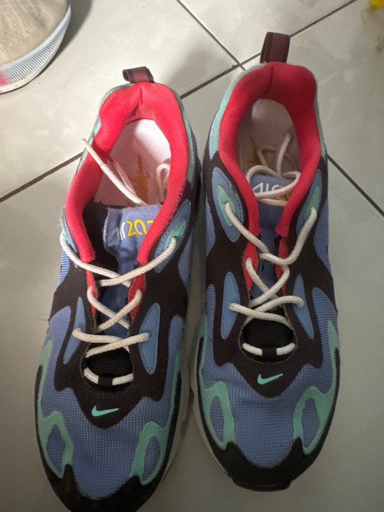 Nike air max 200 royal pulse marathon running, Fesyen Pria, Sepatu ...