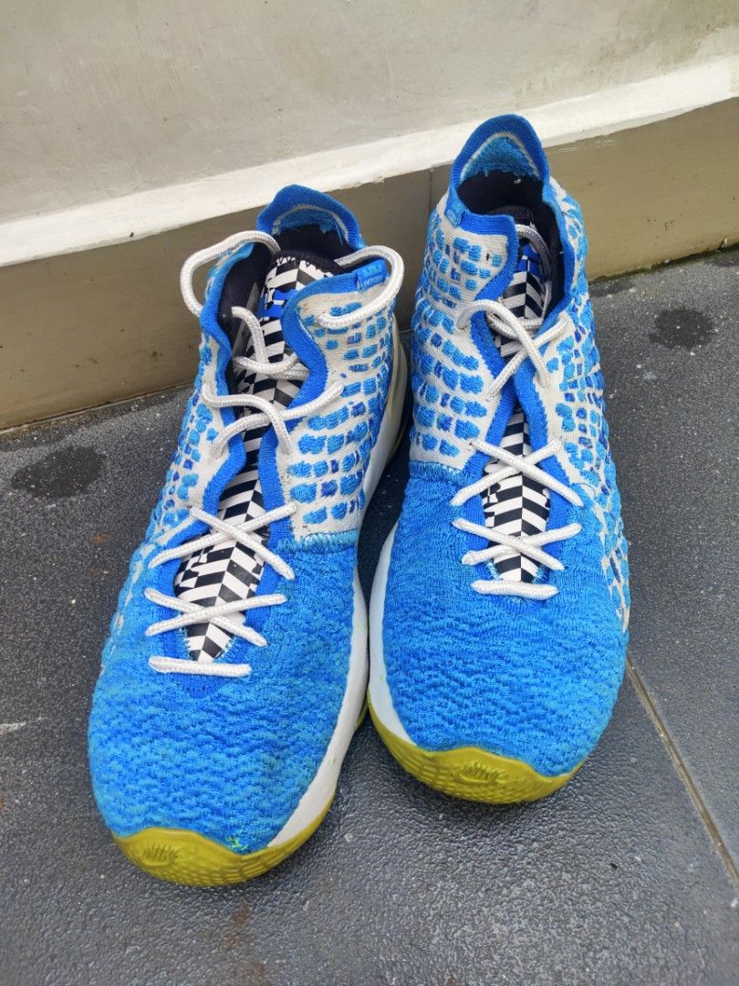 Nike Lebron 17 XVII constellations mid sprite blue sneakers basketball ...