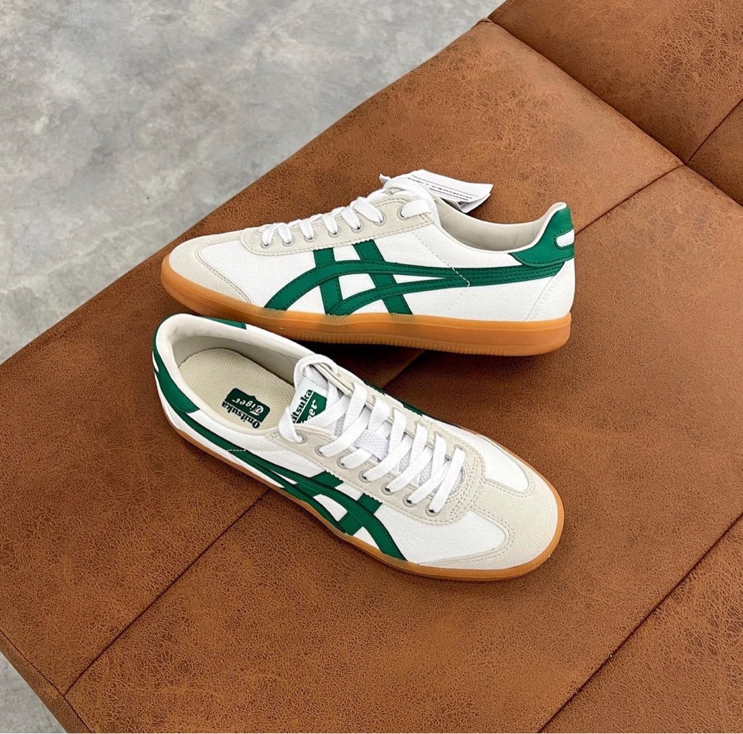 onitsuka tiger tokuten in green gum, Men's Fashion, Footwear, Sneakers ...