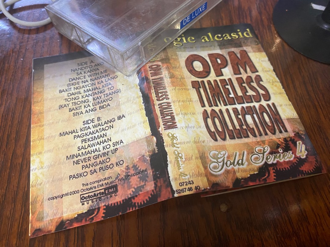 OPM TIMELESS COLLECTION GOLD SERIES 4 OGIE ALCASID - INLAY ONLY AND ...