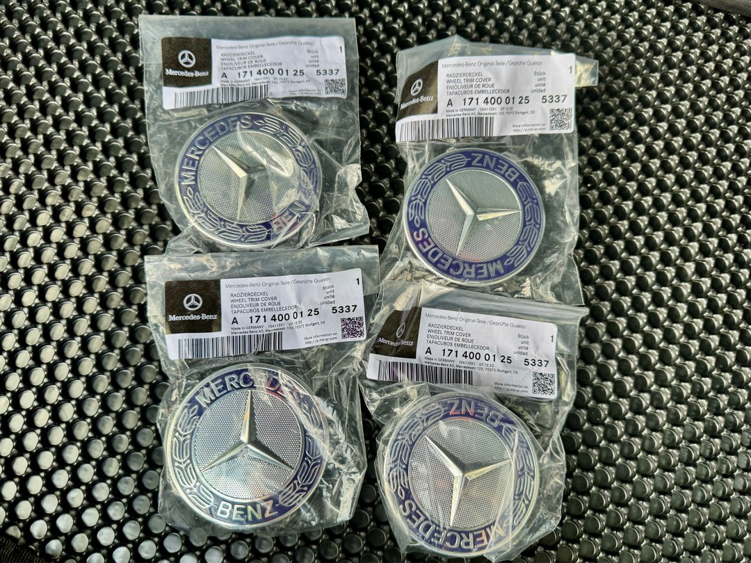 Original Mercedes Benz Wheel Caps, Car Accessories, Accessories on ...