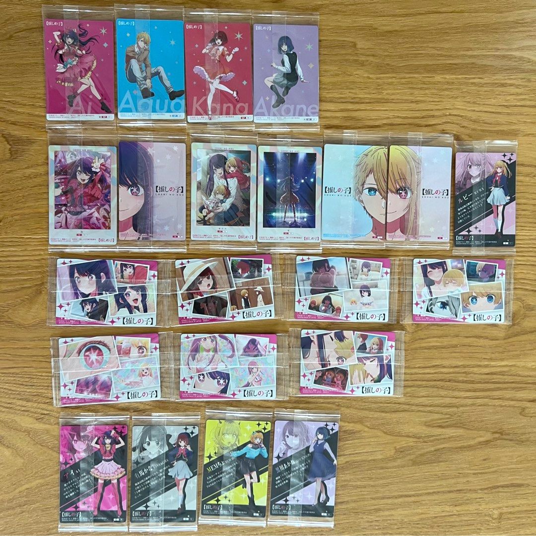 Oshi No Ko Wafer Cards Hobbies Toys Toys Games On Carousell
