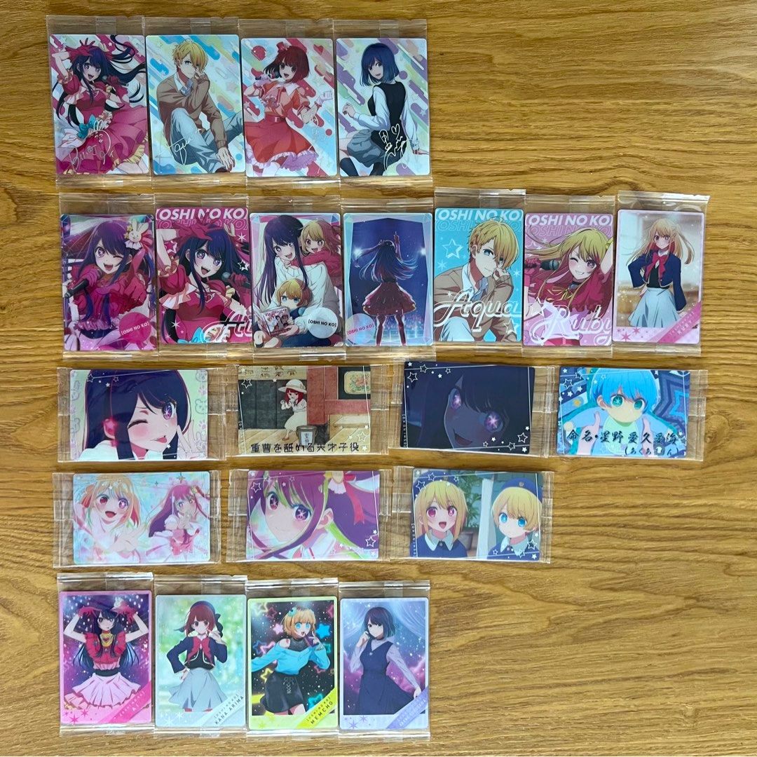 Oshi no ko Wafer Cards, Hobbies & Toys, Toys & Games on Carousell