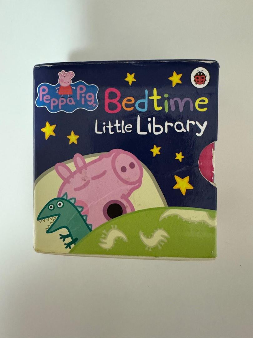 Peppa Pig Bedtime Little Library, 興趣及遊戲, 書本 & 文具, 小說 & 故事書 - Carousell