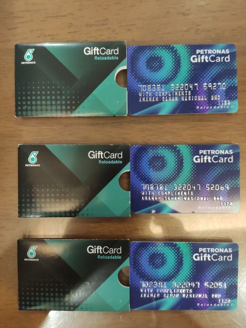 Petronas Gift Card (Reloadable), Hobbies & Toys, Collectibles ...