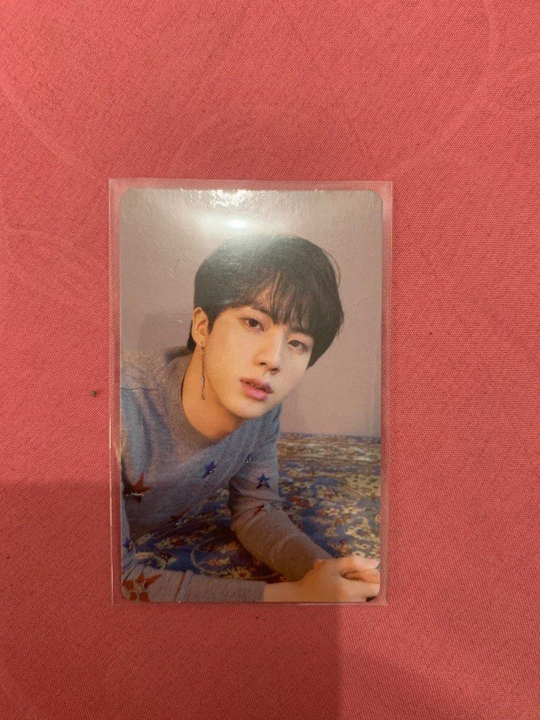 photocard jin bts tear o official, K-Wave di Carousell